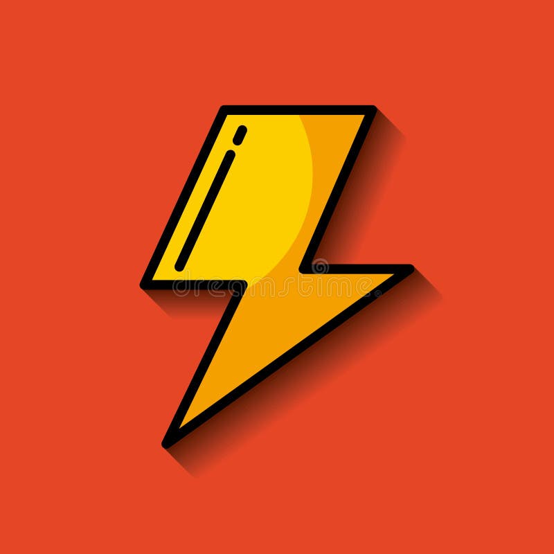 Lightning Ray or Bolt Image Stock Vector - Illustration of icon ...