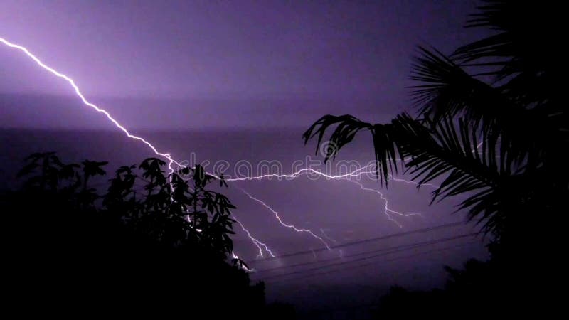 Real Lightning Storm