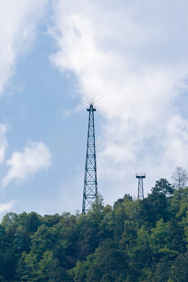 Lightning rod stock image. Image of lanuch, scientific - 4866263