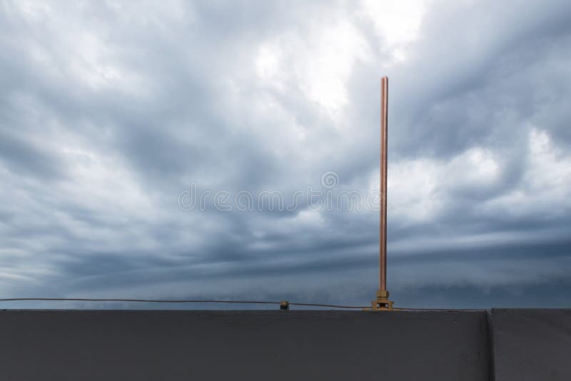 Lightning Rod for Lightning Protection and Protect Electrical Equipment ...