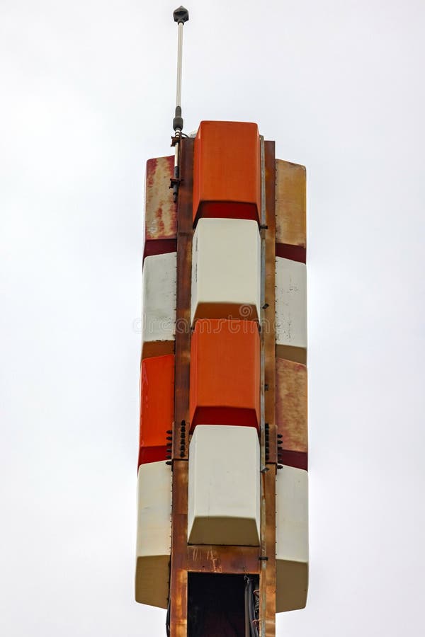 Lightning Rod Tower stock photo. Image of painted, serbia - 237438824