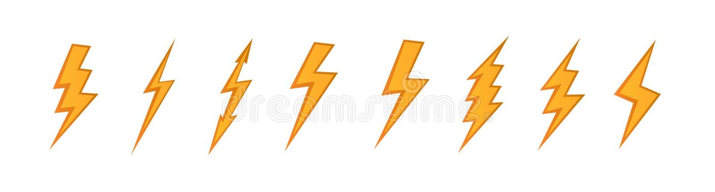 Lightning Flat Illustration Stock Illustrations – 36,770 Lightning Flat ...