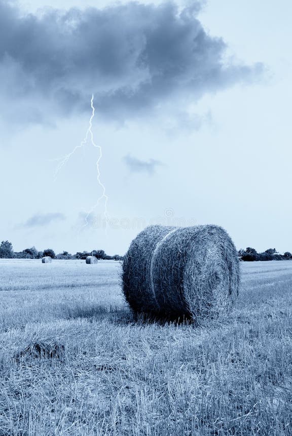 Lightning in the sky stock image. Image of lightning - 30472853