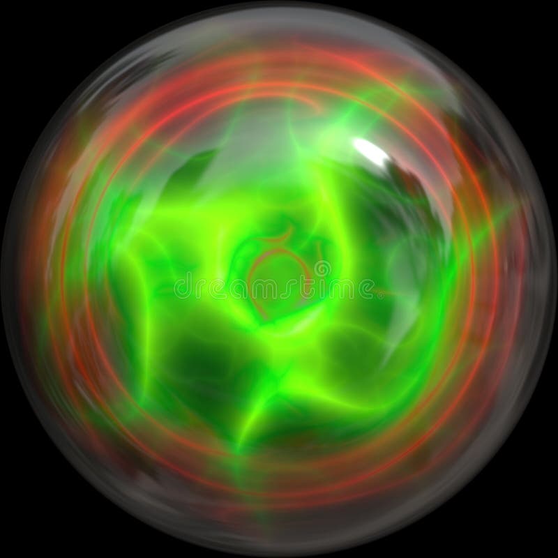 Lightning sphere stock illustration. Illustration of force - 5953915