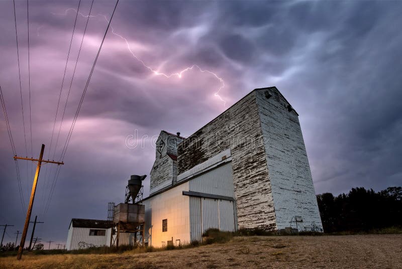 Lightning Storm Canada stock photo. Image of thunderstorm - 124116728