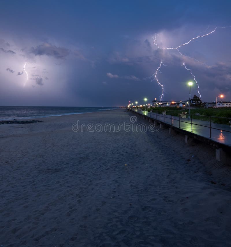 Lightning strike stock image. Image of lightning, storm - 15373777