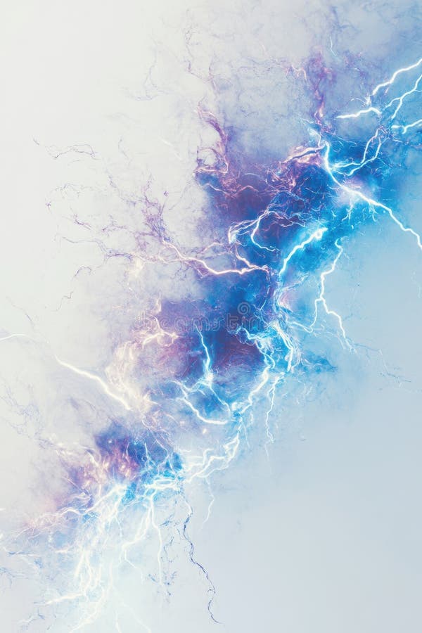 Lightning Strike from Above Stock Image - Image of aerial, view: 377856477