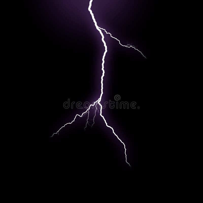 Lightning Strike stock illustration. Illustration of electrical - 676635