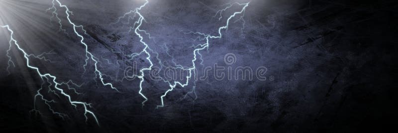 Blue Black Lightning Strikes Stock Illustrations – 56 Blue Black ...