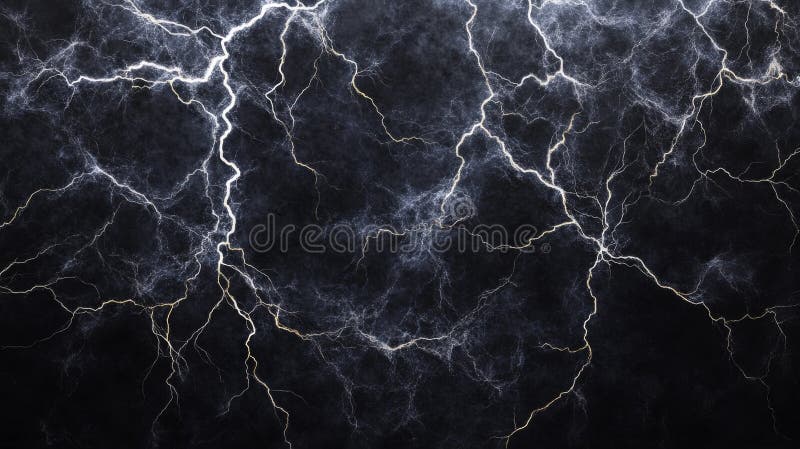 Lightning is Striking on Dark Marble Background Texture Stock Photo ...