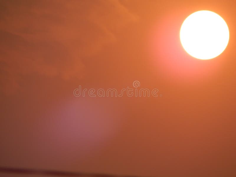 Lightning Sun stock image. Image of orange, angle, beautifulinnature ...
