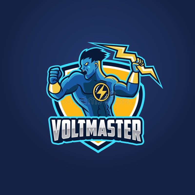 Lightning Bolt Mascot Stock Illustrations – 366 Lightning Bolt Mascot ...