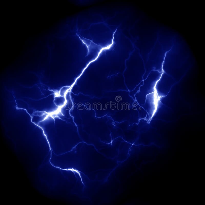 Lightning Template. Electric Thunderbolt In The Sky. Nature Image ...