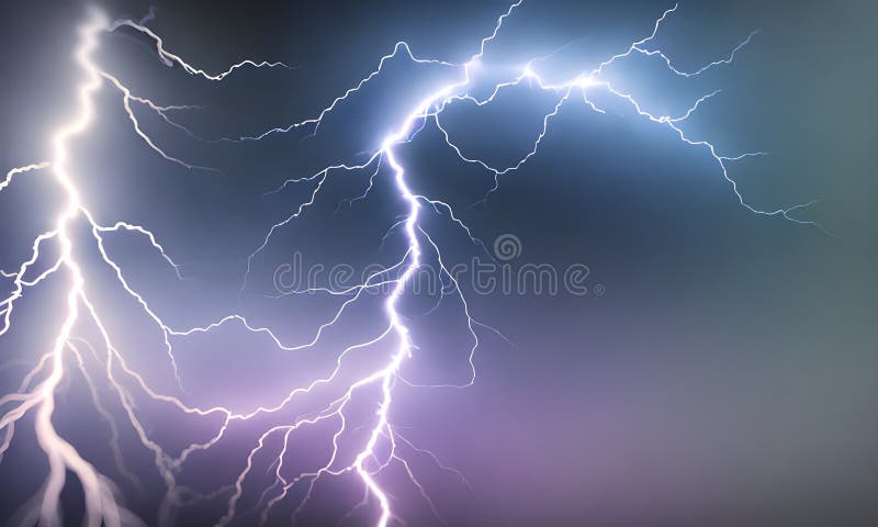 Lightning Texture Using Various Shades, Realistic Digital Painting ...