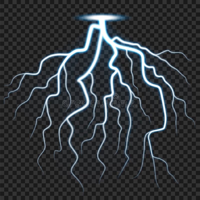Lightning. Thunder and Lightning. Light Effect Stock Vector ...