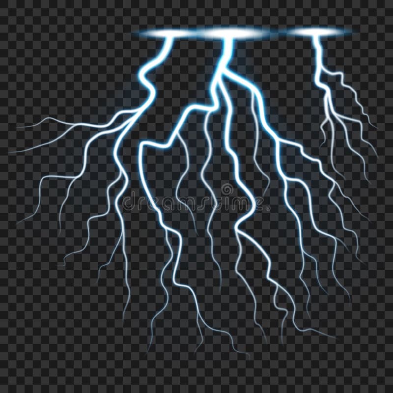 Lightning. Thunder and Lightning. Light Effect Stock Vector ...