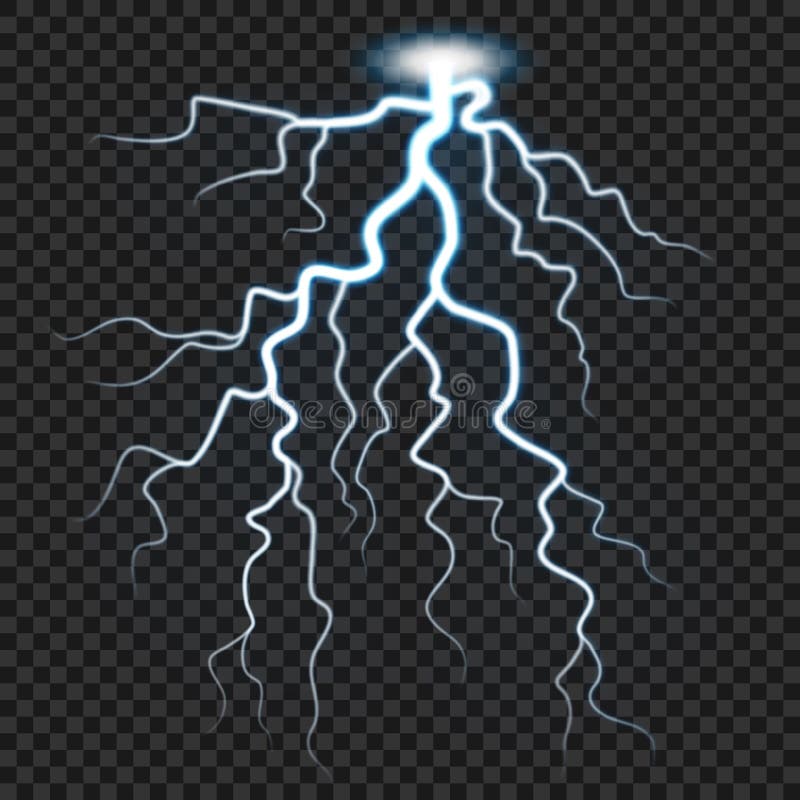 Lightning. Thunder and Lightning. Light Effect Stock Vector ...
