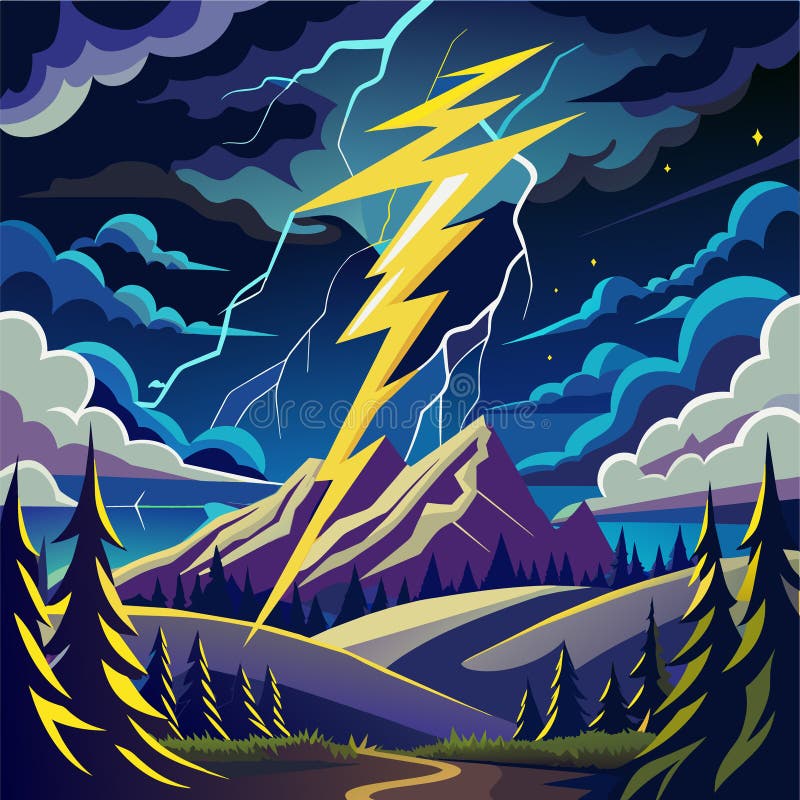 Lightning. Thunder Storm Lightnings Set. Bright Light Effects Stock ... Lightning. Thunder Storm Lightnings Set. Bright Light Effects Stock ...