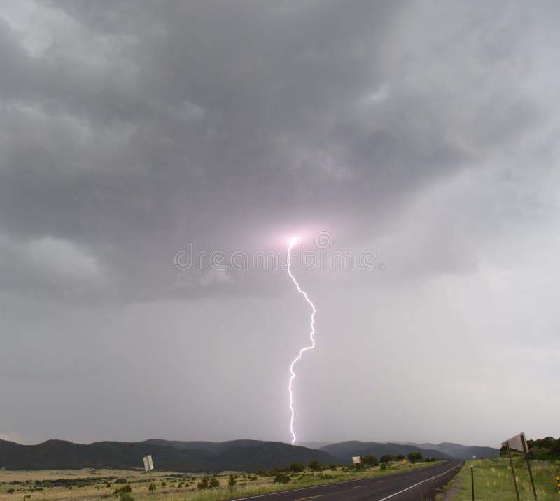 Lightning stock photo. Image of lightning, strikes, storm - 73396128