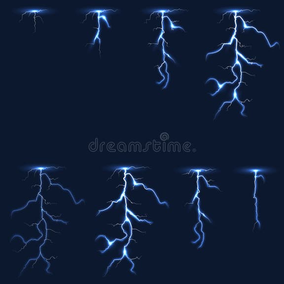 Lightning Sprite Stock Illustrations – 285 Lightning Sprite Stock ...