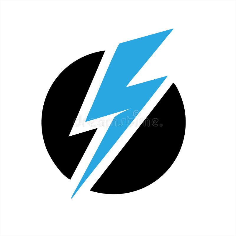 Lightning Vector Icon Modern and Simple Flat Symbol for Web Site ...
