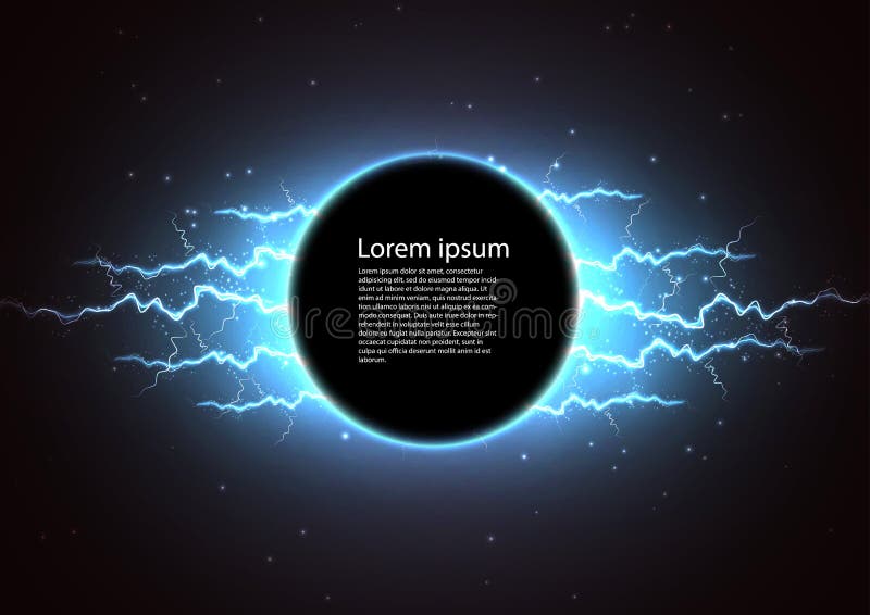 Blue storm hole stock vector. Illustration of light - 109547172