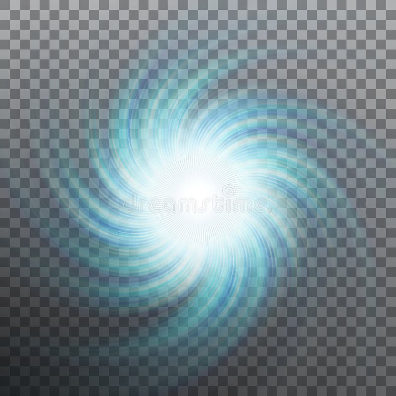 Lightning Vortex Effect with Transparency. EPS 10 Vector Stock Vector ...
