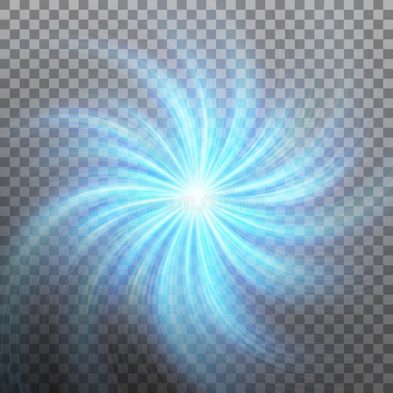 Lightning Vortex Effect with Transparency. EPS 10 Vector Stock Vector ...