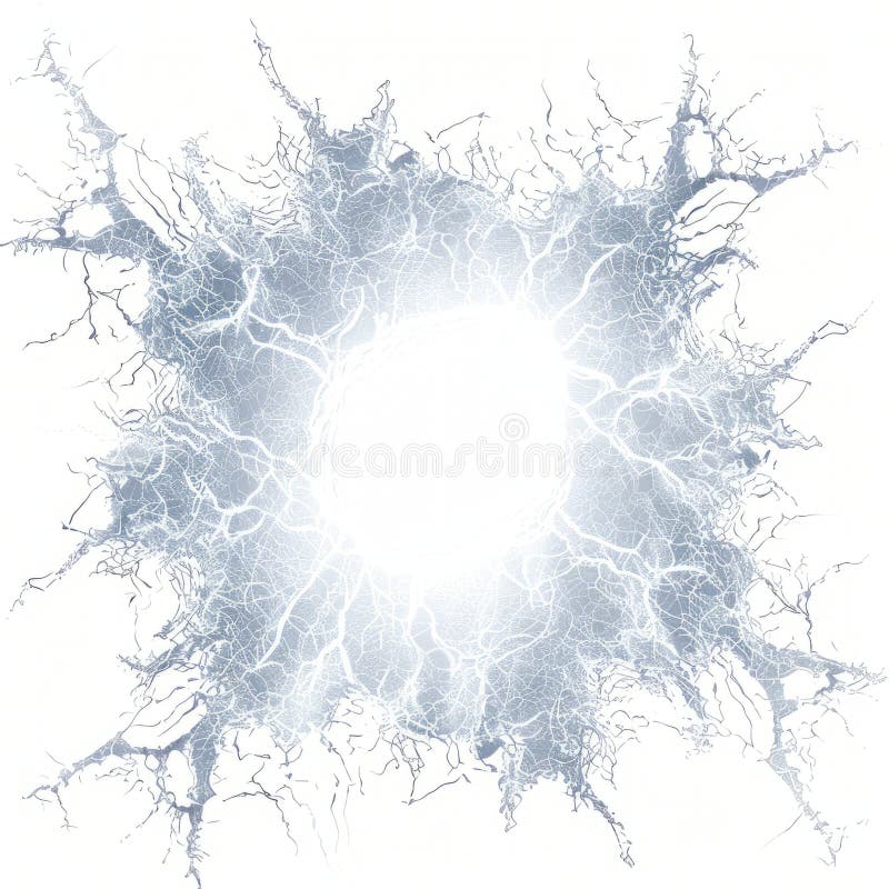 Lightning Web Spreading Across the Frame, Electrifying Trap Spell by a ...