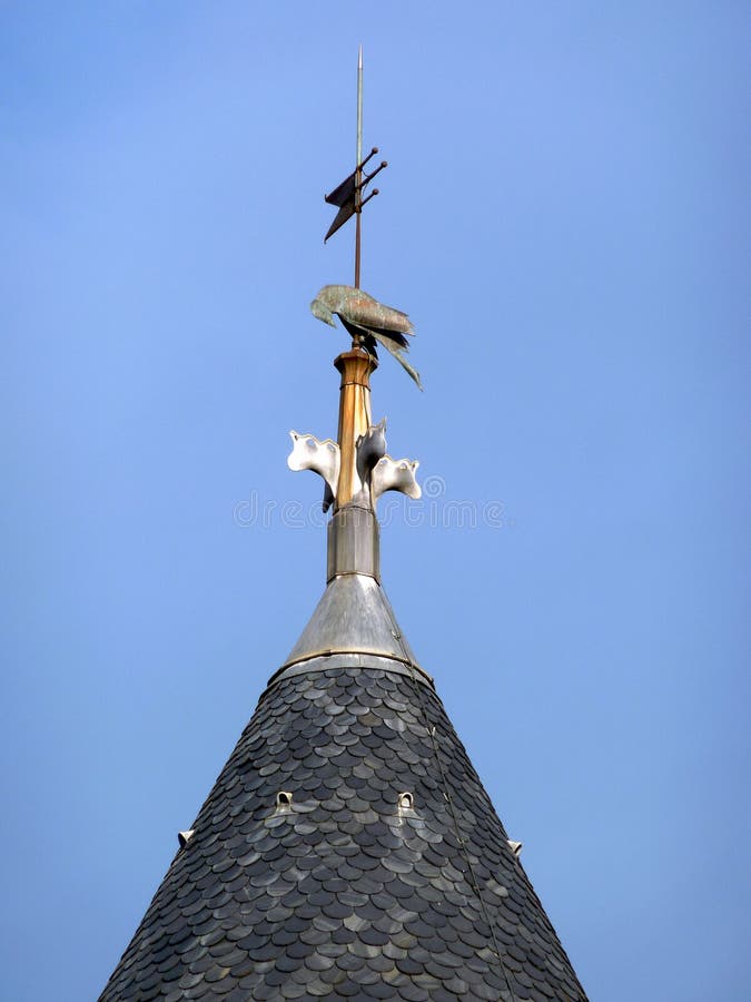 Lightningrod stock photo. Image of protection, metal - 10597726