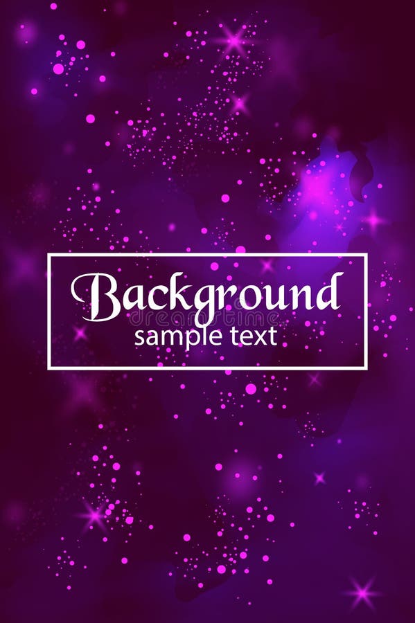 Lights Blur Background Vector. Ultra Violet Trendy Colors Stock Vector ...