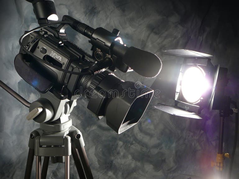 Lights, Camera, Action! stock photo. Image of production - 1066418