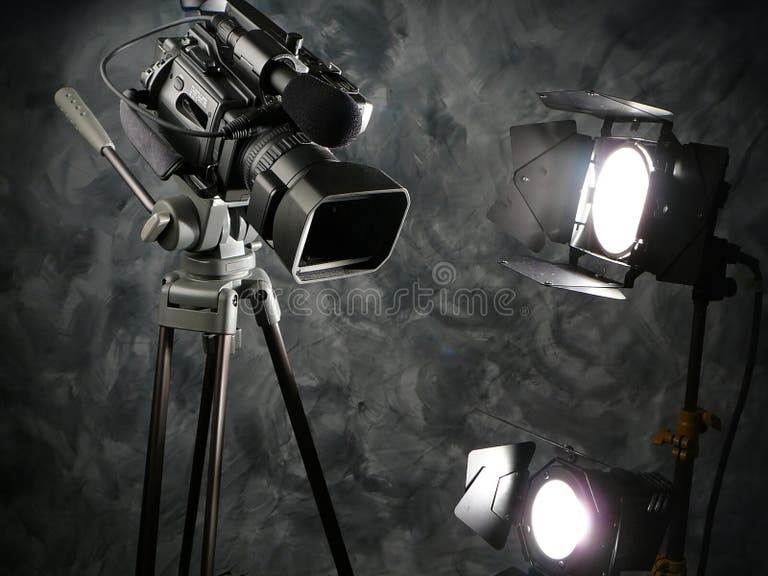 Lights, Camera, Action! stock image. Image of high, cable - 1066561