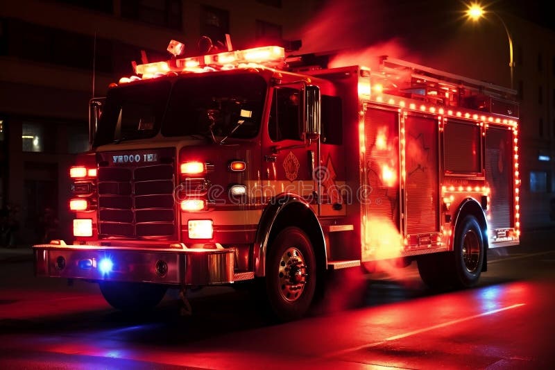 Fire Engine Lights Stock Illustrations – 153 Fire Engine Lights Stock ...