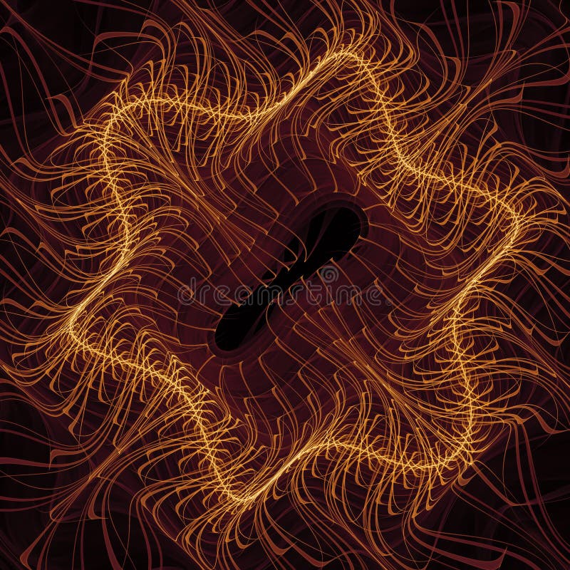 Lights of Flux stock image. Image of wavelength, fractal - 331360185