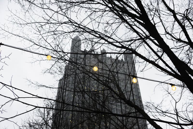 Lights and the Glass Castle Stock Photo - Image of season, christmas ...