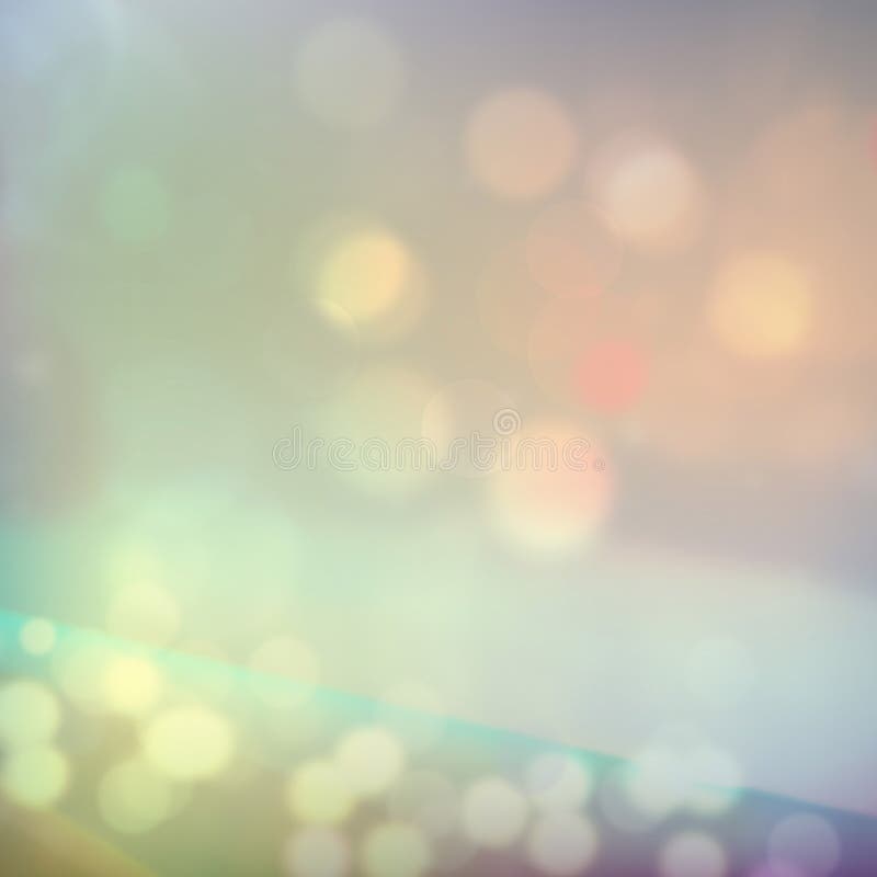 Lights, Highlights, Effect Blurred Background. Stock Vector ...