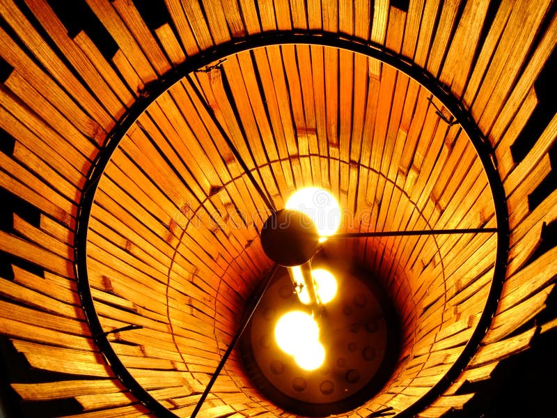Lights inside Lamp stock image. Image of construction - 80843343