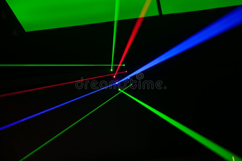 Lights Laser, Lights on Stage Stock Photo - Image of background ...
