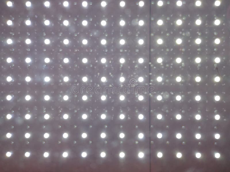 Lights, LED Panel Board, Bright White Stock Photo - Image of tiny ...