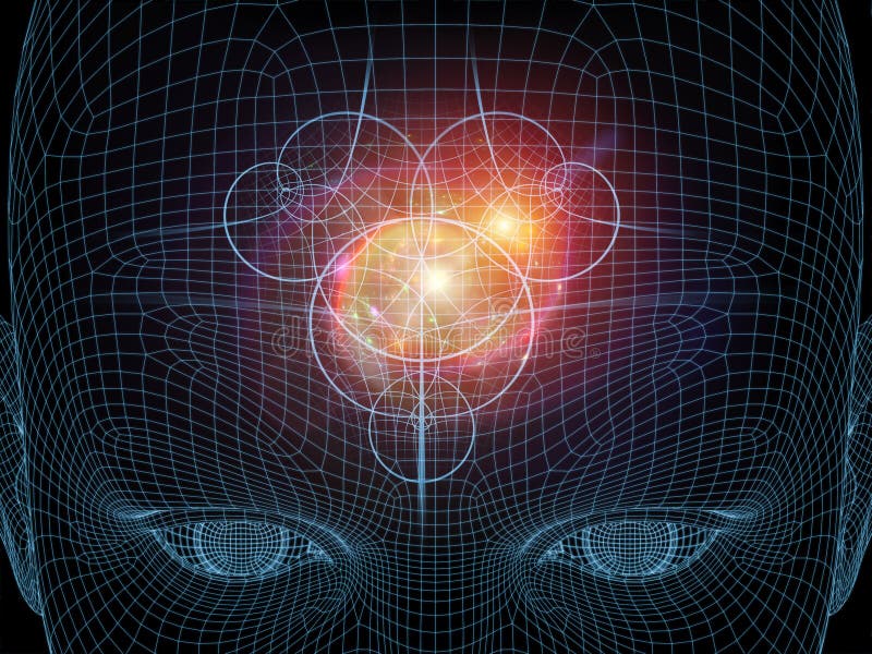 Lights of the mind stock illustration. Illustration of human - 44749864