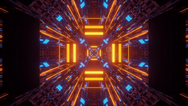 Lights in Motion Flowing into One Direction Behind Dark Background ...