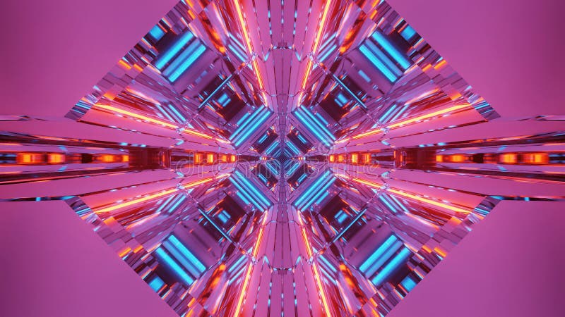 Lights in Motion Flowing into One Direction Behind a Purple Background ...