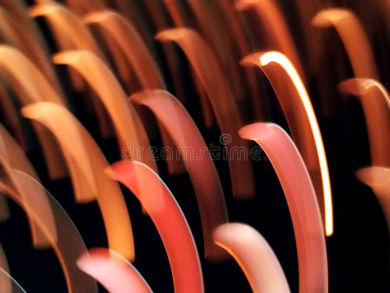 Lights Moving in a Dark Space Stock Image - Image of darkness, petal ...