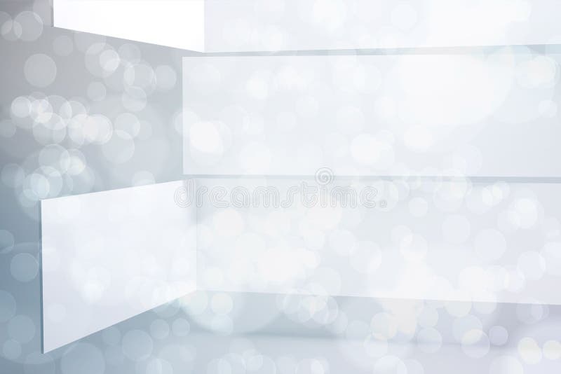 Lights Over Abstract Screen Stock Illustration - Illustration of ...