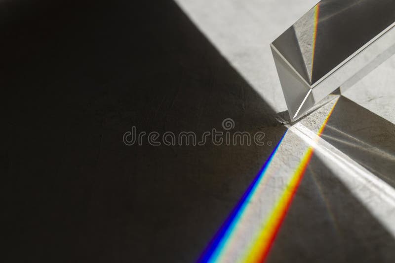 Lights Prisms Effect Close Up. High Quality Photo Stock Photo - Image ...