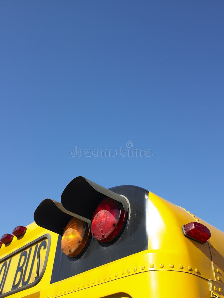 School Bus Tail Lights Stock Photos - Free & Royalty-Free Stock Photos ...