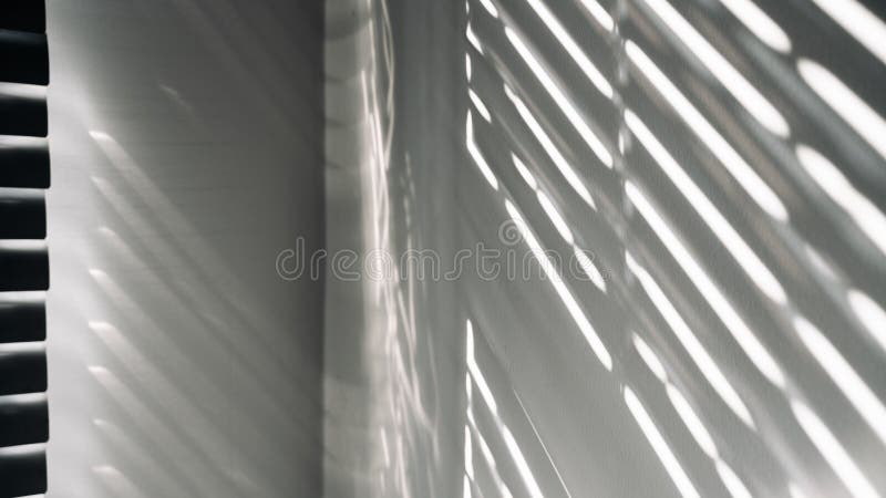 Lights Shadows. Abstract Light, Black Shadow Overlay from Window on ...