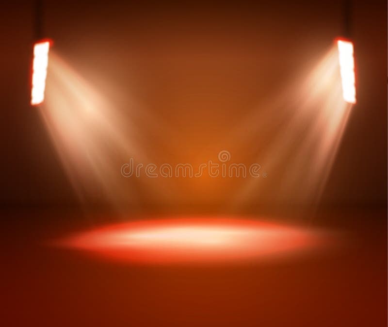 Lights and Shining for Your Design. Color Background. Stock Vector ...