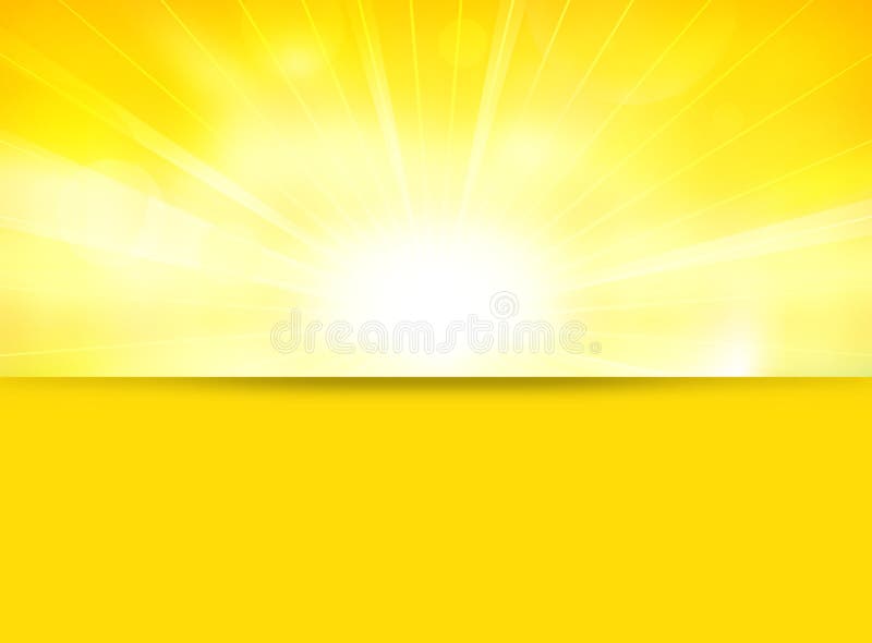 Lights Shiny Sun Background Stock Illustration - Illustration of ...